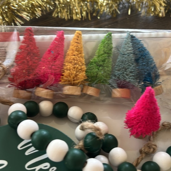 Target | Holiday | Misc Christmas Tray Decor Target Mini Trees Etc ...